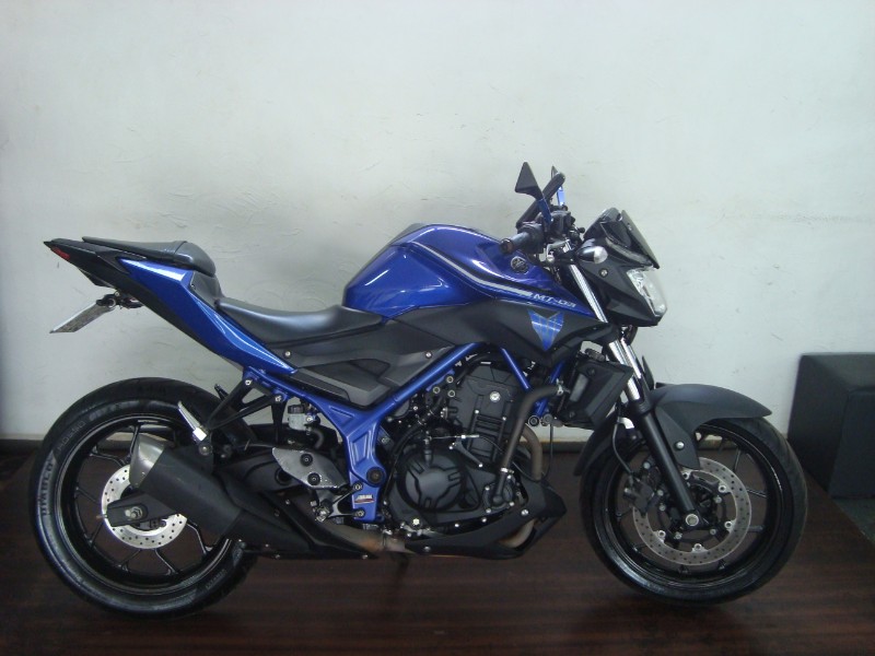 MT-03 ANO 2017-2018 COR AZUL YAMAHA em Piracicaba | MPB MOTOS SEMI ...