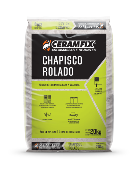Chapisco pronto para parede Ceramfix em Piracicaba | Parceria ...