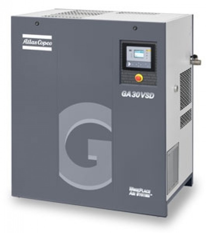 COMPRESSOR AR ATLAS COPCO GA 30 VSD em Piracicaba | PR Compressores ...