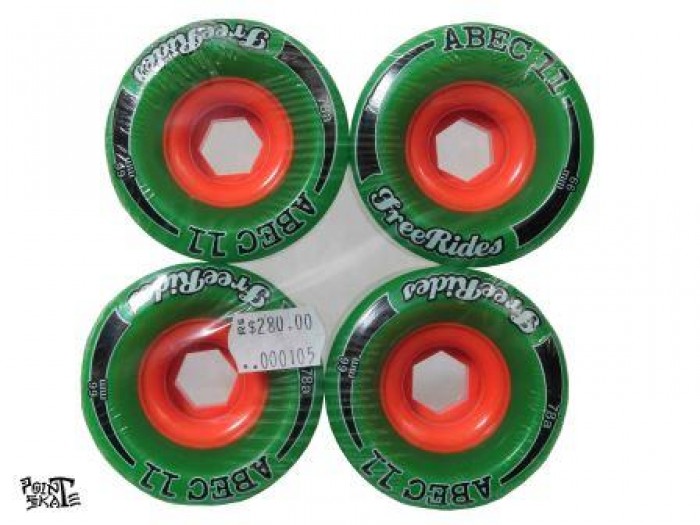 Rodas para Longboard ABEC 11 Free Ride em Piracicaba | Point Skate ...